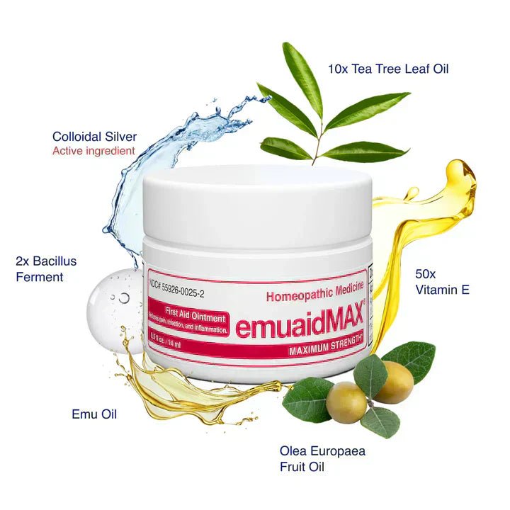 EMUAIDMAX: The Natural First-Aid Powerhouse