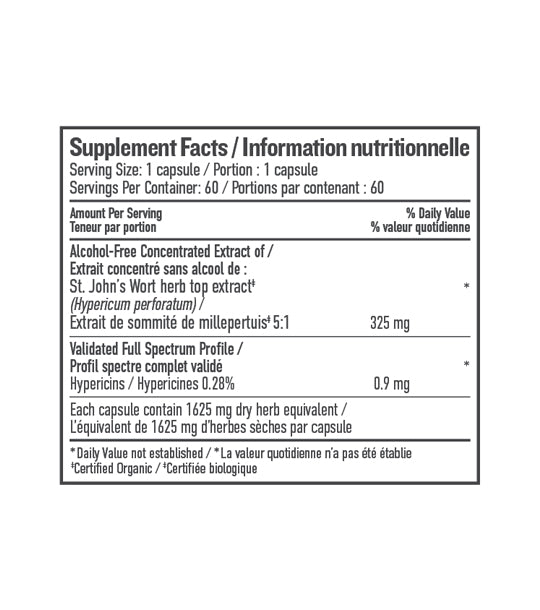 Botanica St. John's Wort Liquid Capsules