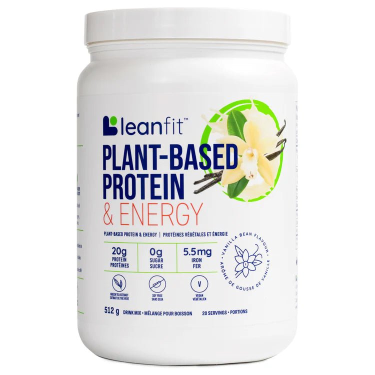 LEANFIT PLANT-BASED Protein & Energy - Vanilla