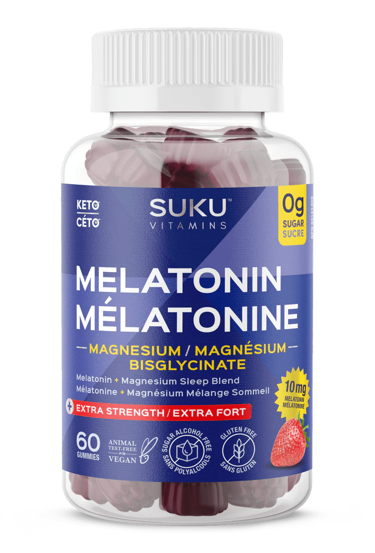SUKU Vitamins Melatonin Magnesium