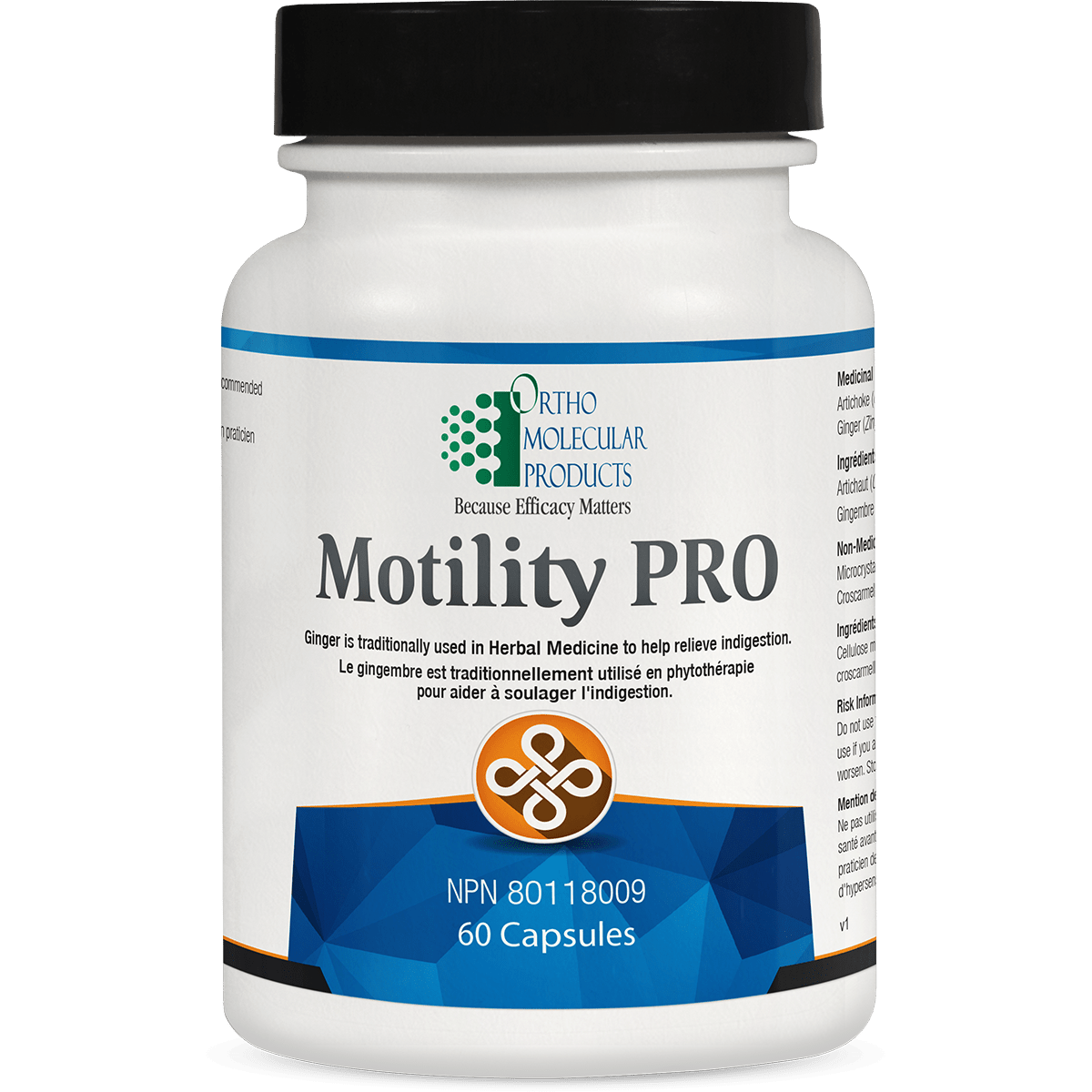 Ortho Molecular Products Motility PRO - 60 capsules