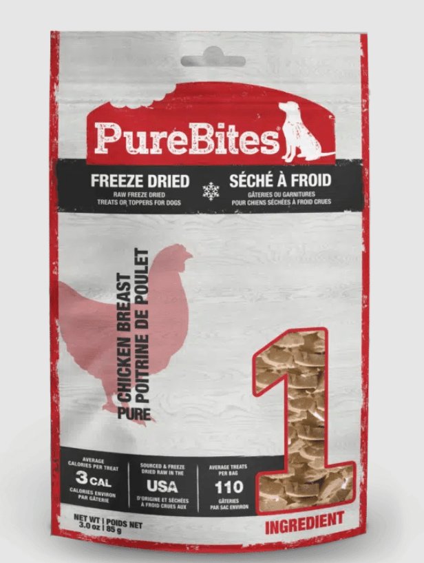 PureBites Freeze Dried Treats for Dogs - Chicken Breast